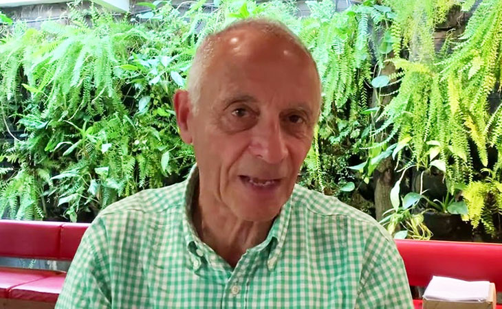 Sergio Reyes, da Quereu, visita o Brasil