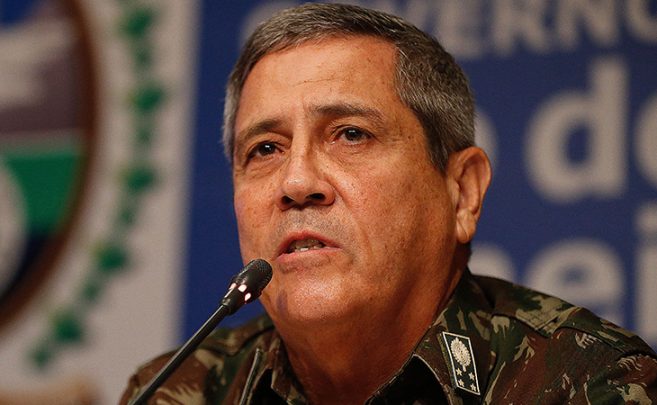 General Braga Neto é o candidato forte no Rio