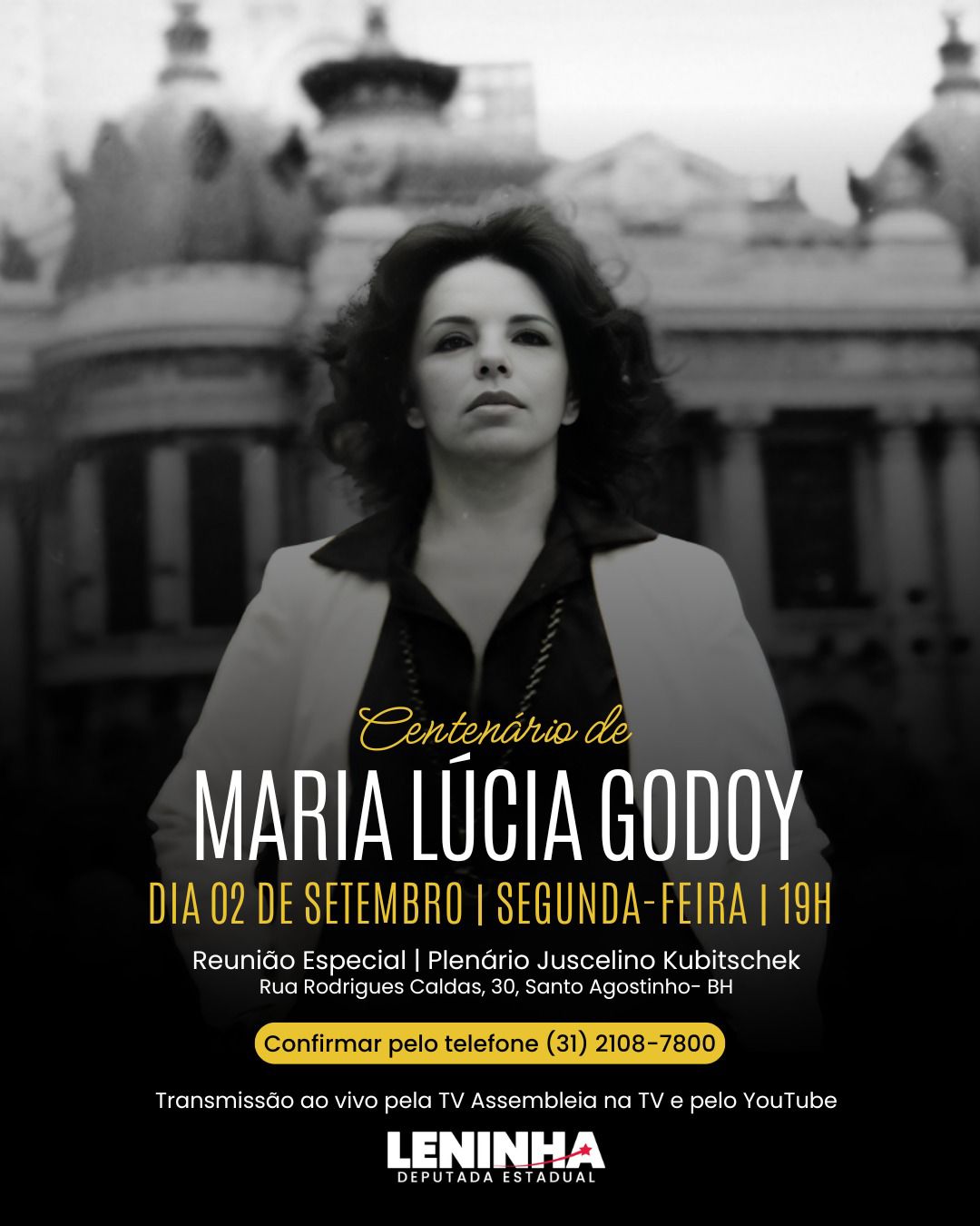 Homenagem a Maria Lúcia Godoy